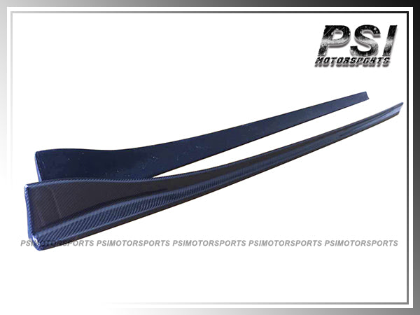 For 2012-2018 BMW F12 F13 M6 Only - 3D Style Carbon Fiber Side Skirt A ...